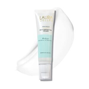 laura geller new york spackle super-size - hydrate - 2 fl oz - skin perfecting primer makeup with hyaluronic acid - long-wear foundation face primer