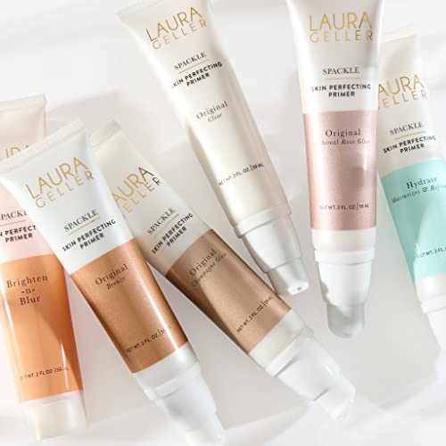 LAURA GELLER NEW YORK Spackle Super-Size - Hydrate - 2 Fl Oz - Skin Perfecting Primer Makeup with Hyaluronic Acid - Long-Wear Foundation Face Primer