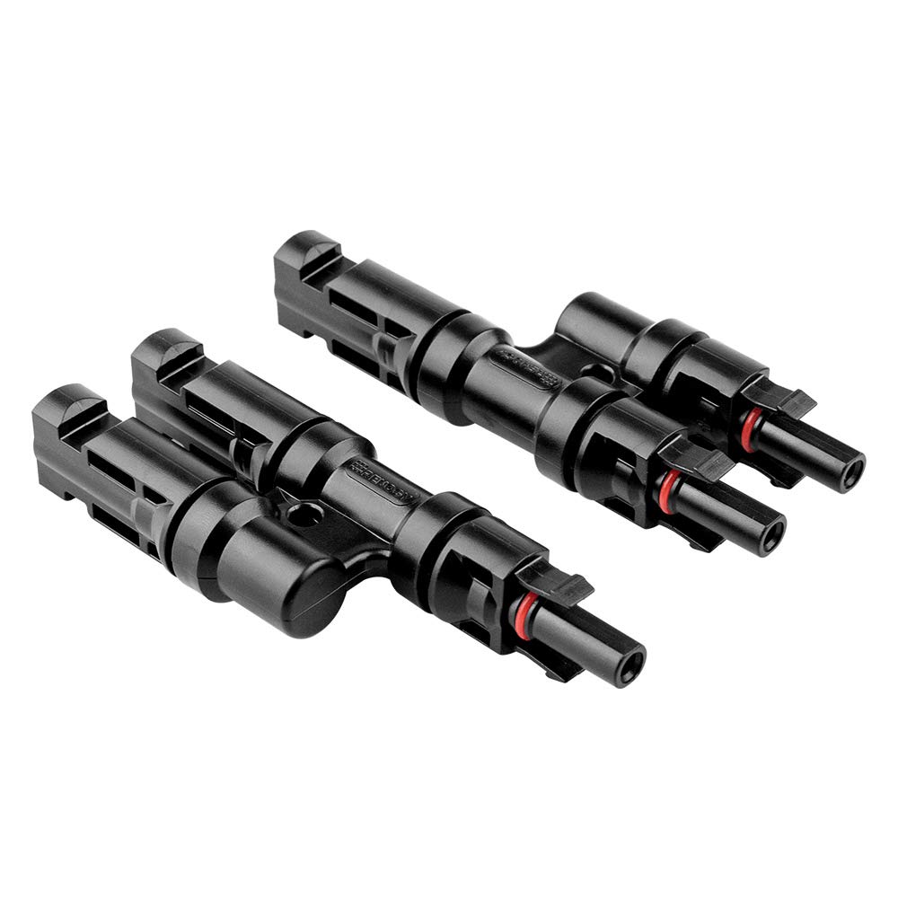 Renogy MMF+FFM for Parallel Connection Between Solar Panels, 1 Pair Y Branch Connectors