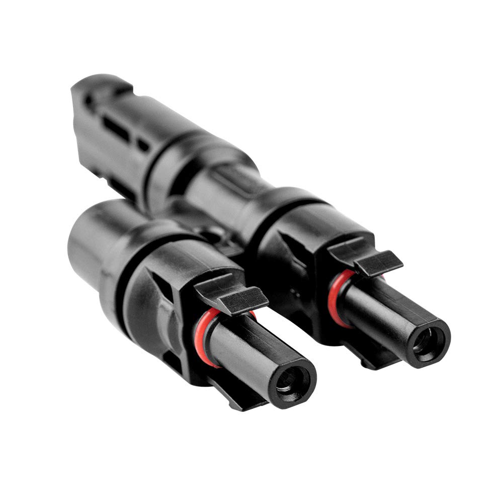 Renogy MMF+FFM for Parallel Connection Between Solar Panels, 1 Pair Y Branch Connectors