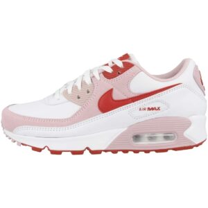 nike womens air max 90 wmns dd8029 100 valentines day 2021 - size 11.5w