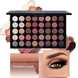 FantasyDay All in One Professional Makeup Kit for Women Girls Holiday Makeup Gift Sets Xmas Essential Bundle Include Eyeshadow Palette Lipstick Blush Concealer Eyeliner Mascara Brush Eyebrow Pencil