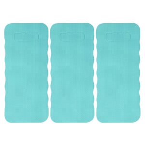 3pcs kneeling pad protection elbow pads thicken sponge kneeling work mat under car mat foam creeper pad cushion for gardening yard yoga sport bath green