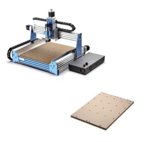 genmitsu cnc router machine proverxl 4030 with grbl control + 1pcs genmitsu proverxl 4030 threaded inserts mdf spoilboard