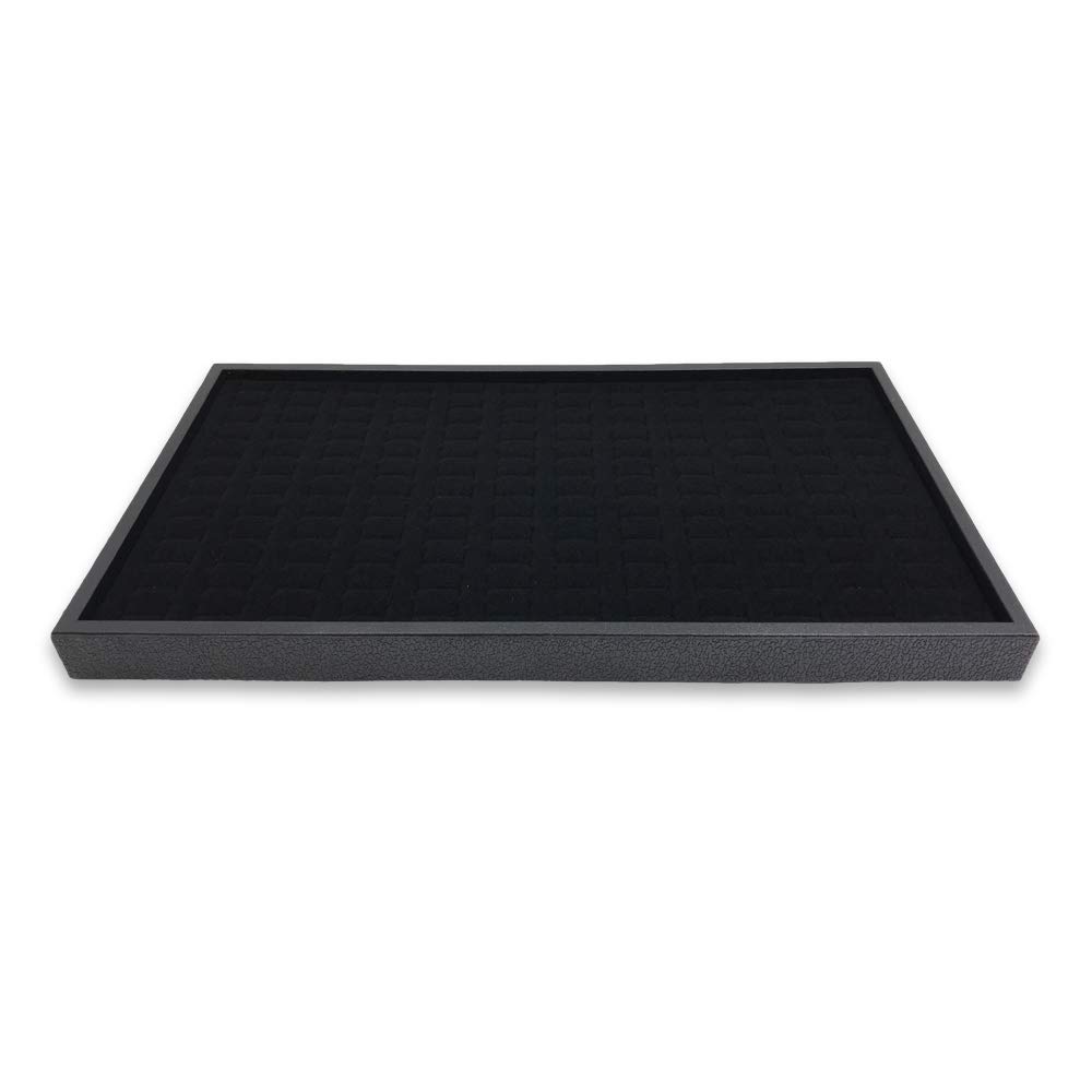 144 Foam Insert Ring Display Tray (14 ¾” x 8 ¼” x 1”) – Merchandising/ Jewelry Display/ Organizer/ Multi Purpose Tray