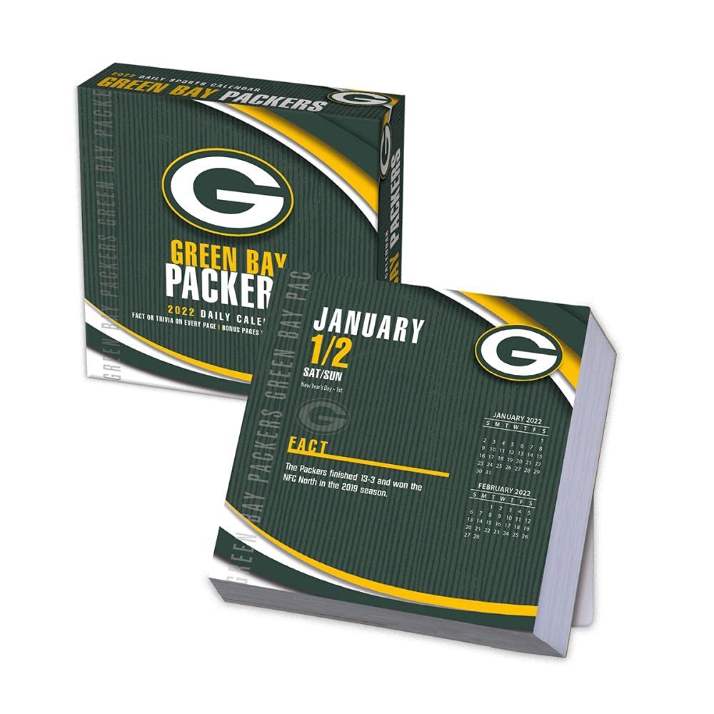 TURNER SPORTS Green Bay Packers 2022 Box Calendar (22998051439)