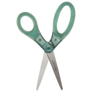 Westcott 8" Gel-Grip Multipurpose Scissors for Office and Home, Green