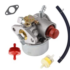 shnile carburetor compatible with tecumseh sears craftsman mtd yard machine 6 6.25 6.5 6.75 hp carb