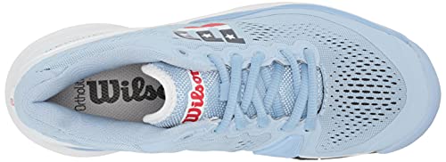 Wilson Women's Rush PRO 3.0 PB W Pickleball Shoe, CHAMBRY BLUEW/White/Outerspace, 6