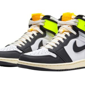 Jordan Men's 1 Retro High OG Volt Gold White/Black-Volt (555088 118) - 9