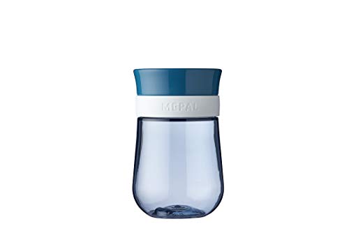 Mepal Mio – 360° Training Cup Deep Blue – Leak-proof Cup from 9 Months – Dishwasher Safe