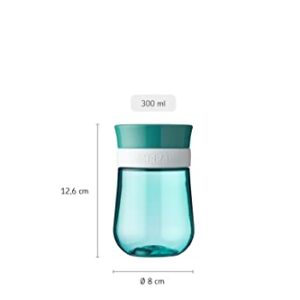 Mepal Mio – 360° Training Cup Deep Blue – Leak-proof Cup from 9 Months – Dishwasher Safe