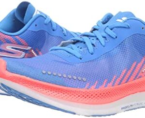 Skechers Go Run Razor Excess Blue/Coral 10 B (M)