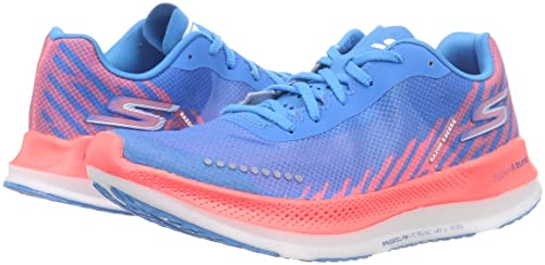 Skechers Go Run Razor Excess Blue/Coral 10 B (M)