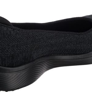 Skechers Women's Microburst 2.0 - Nice Form Slip On Sneakers, Black, 6.5