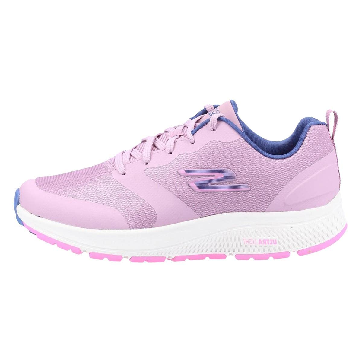 Skechers Womens/Ladies Go Run Consistent Lunar Night Sneakers (9) (Mauve)