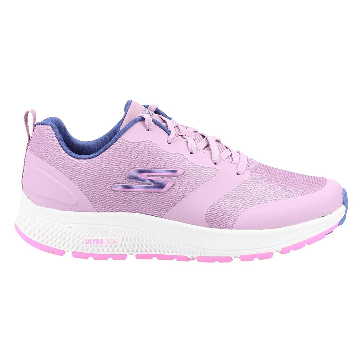 Skechers Womens/Ladies Go Run Consistent Lunar Night Sneakers (9) (Mauve)