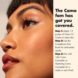 e.l.f. Camo CC Cream, Color Correcting Medium-To-Full Coverage Foundation with SPF 30, Light 240 W, 1.05 Oz (30g)