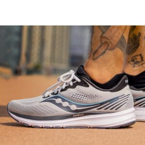 Saucony S20650-35/S20651-35-020 Fog/Black/Storm 9.5