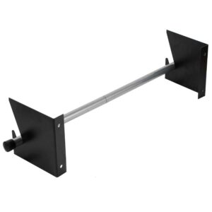 Wall Mount Roll Rack Holder - 60-inch Length Adjustable (28"-60")