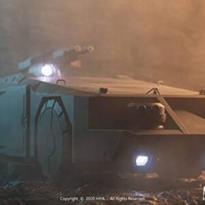 Hiya Toys Aliens: Burning Armored Personnel Carrier 1:18 Scale Vehicle, Multicolor