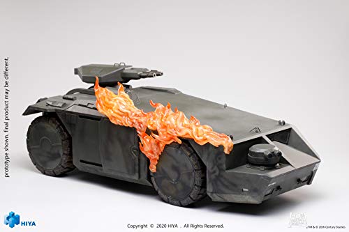 Hiya Toys Aliens: Burning Armored Personnel Carrier 1:18 Scale Vehicle, Multicolor