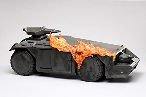 Hiya Toys Aliens: Burning Armored Personnel Carrier 1:18 Scale Vehicle, Multicolor