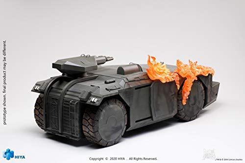 Hiya Toys Aliens: Burning Armored Personnel Carrier 1:18 Scale Vehicle, Multicolor