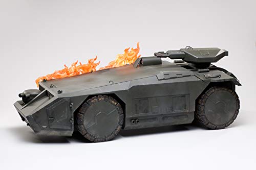 Hiya Toys Aliens: Burning Armored Personnel Carrier 1:18 Scale Vehicle, Multicolor