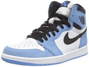 jordan mens air jordan 1 retro high og 555088 134 university blue - size 11