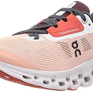 ON Running Cloudstratus Sneaker, 37.5, Red