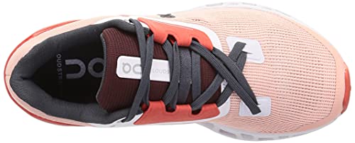 ON Running Cloudstratus Sneaker, 37.5, Red