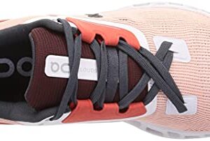 ON Running Cloudstratus Sneaker, 38.5, Red