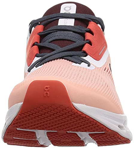 ON Running Cloudstratus Sneaker, 38.5, Red