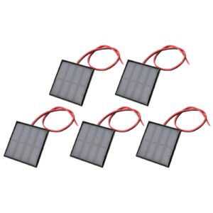 Cuifati Mini Solar Panel, 2V 150mA Solar Panel, DIY Polysilicon Solar Cell Charger, for Solar Lawn Lights, Solar Landscape Lights