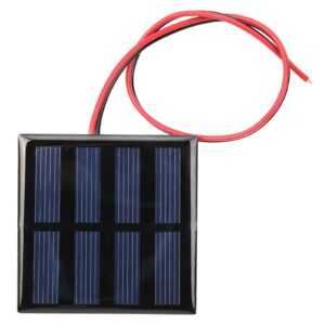 Cuifati Mini Solar Panel, 2V 150mA Solar Panel, DIY Polysilicon Solar Cell Charger, for Solar Lawn Lights, Solar Landscape Lights