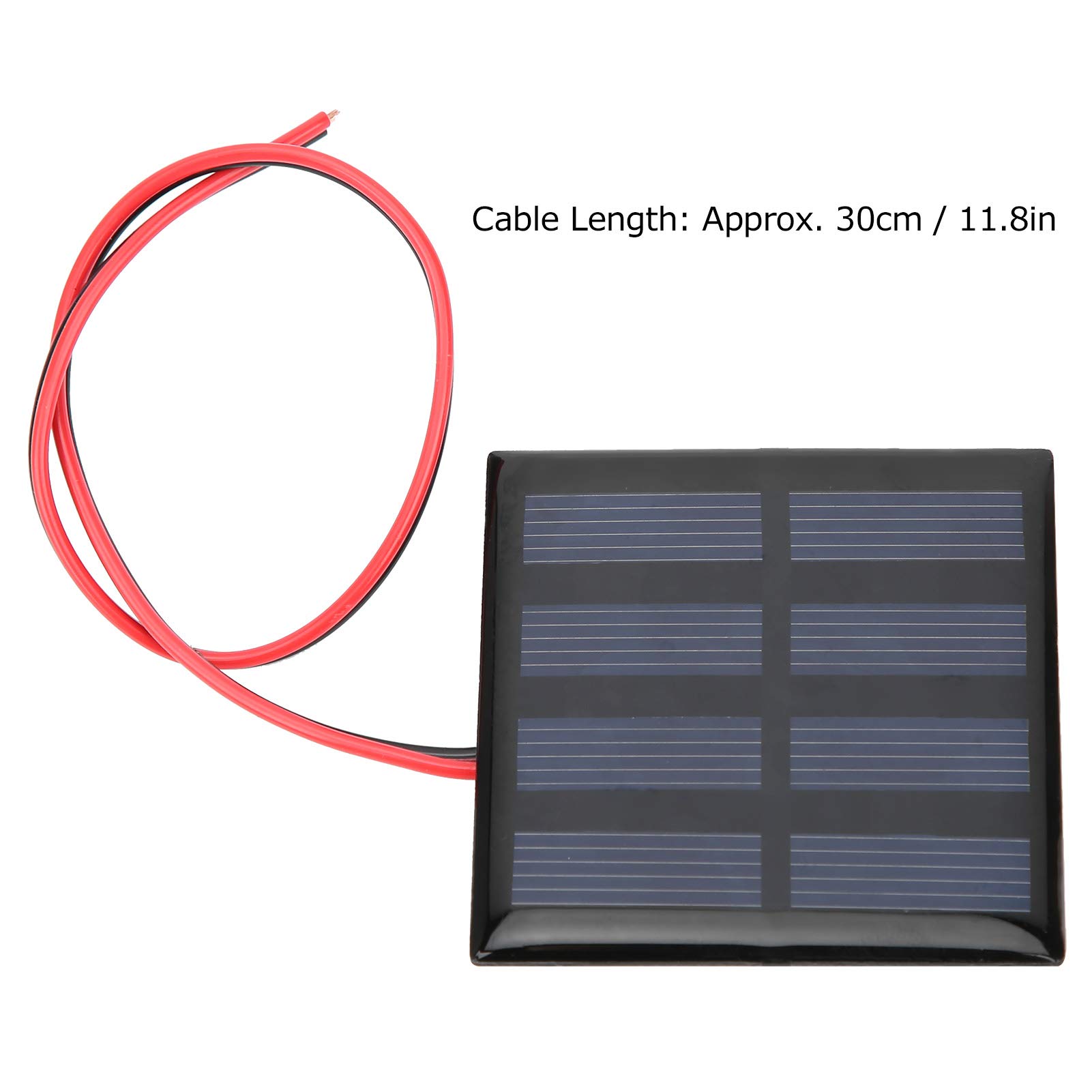 Cuifati Mini Solar Panel, 2V 150mA Solar Panel, DIY Polysilicon Solar Cell Charger, for Solar Lawn Lights, Solar Landscape Lights