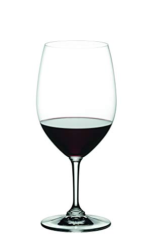 Nachtmann Vivino Bordeaux Glass | Set of 4 Wine glasses 20.6 Ounce Crystal Clear Glass | White or Red Wine Glass Set with Long Stem | Ideal for Tasting Cabernet, Pinot Noir, Bordeaux | Dishwasher Safe