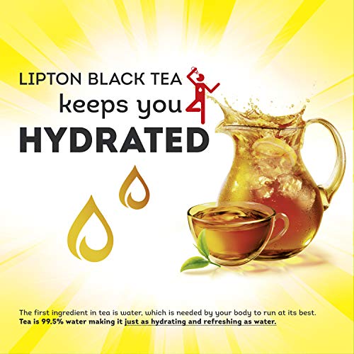 Lipton Tea Bags, Black Tea for Iced Tea or Hot Tea, 200 Count (Pack of 2)