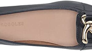 Aerosoles Women's Bristol Ballet Flat, NAVY LEATHER, 9