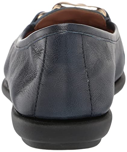 Aerosoles Women's Bristol Ballet Flat, NAVY LEATHER, 9