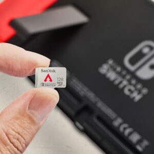 SanDisk 128GB microSDXC Card Licensed for Nintendo Switch, Apex Legends Edition - SDSQXAO-128G-GN6ZY