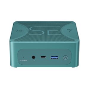 beelink ser7 ryzen 7 7840hs, 8c/16t, up to 5.1ghz mini desktop computer, 32gb ddr5, 1tb nvme m.2 ssd, quad display 2*usb4, wi-fi 6, 2.5g rj45, bluetooth 5.2 w-11 mini gaming pc