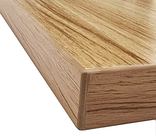 FuwFuz Wood Table Top 48"x24", Solid One Piece Wood Desktop for Sit Stand Desk, DIY Desk for Home or Commercial Use, Rectangular, 1 inch Thick (Walnut, 48"x24"x1")