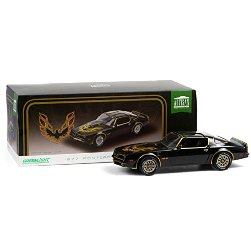 Greenlight Collectibles- Collectible Miniature Car, 19098, Black Gold