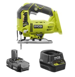 18-volt cordless orbital jig saw kit with battery and charger (no retail packaging, bulk packaged)