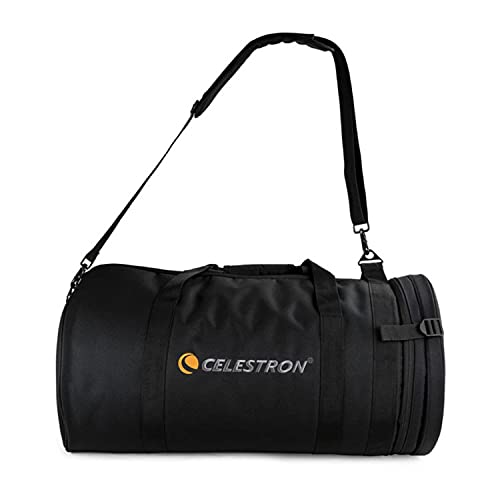 Celestron – 9.25” Telescope Optical Tube Bag – Custom Carrying Case Fits Schmidt-Cassegrain and EdgeHD – Ultra-Durable Protective Walls – Padded Straps for Easy Carry