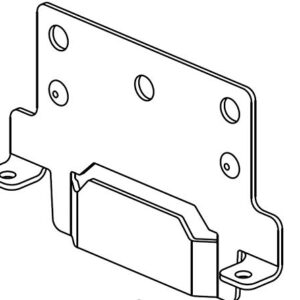 Furniture Parts IKEA Mounting Plates for Bed Frame Part # 116791 (2 Pack) fits Hemnes Malm Brimnes (IKEA Bed Frame MOUNTING Plates)