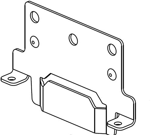 Furniture Parts IKEA Mounting Plates for Bed Frame Part # 116791 (2 Pack) fits Hemnes Malm Brimnes (IKEA Bed Frame MOUNTING Plates)