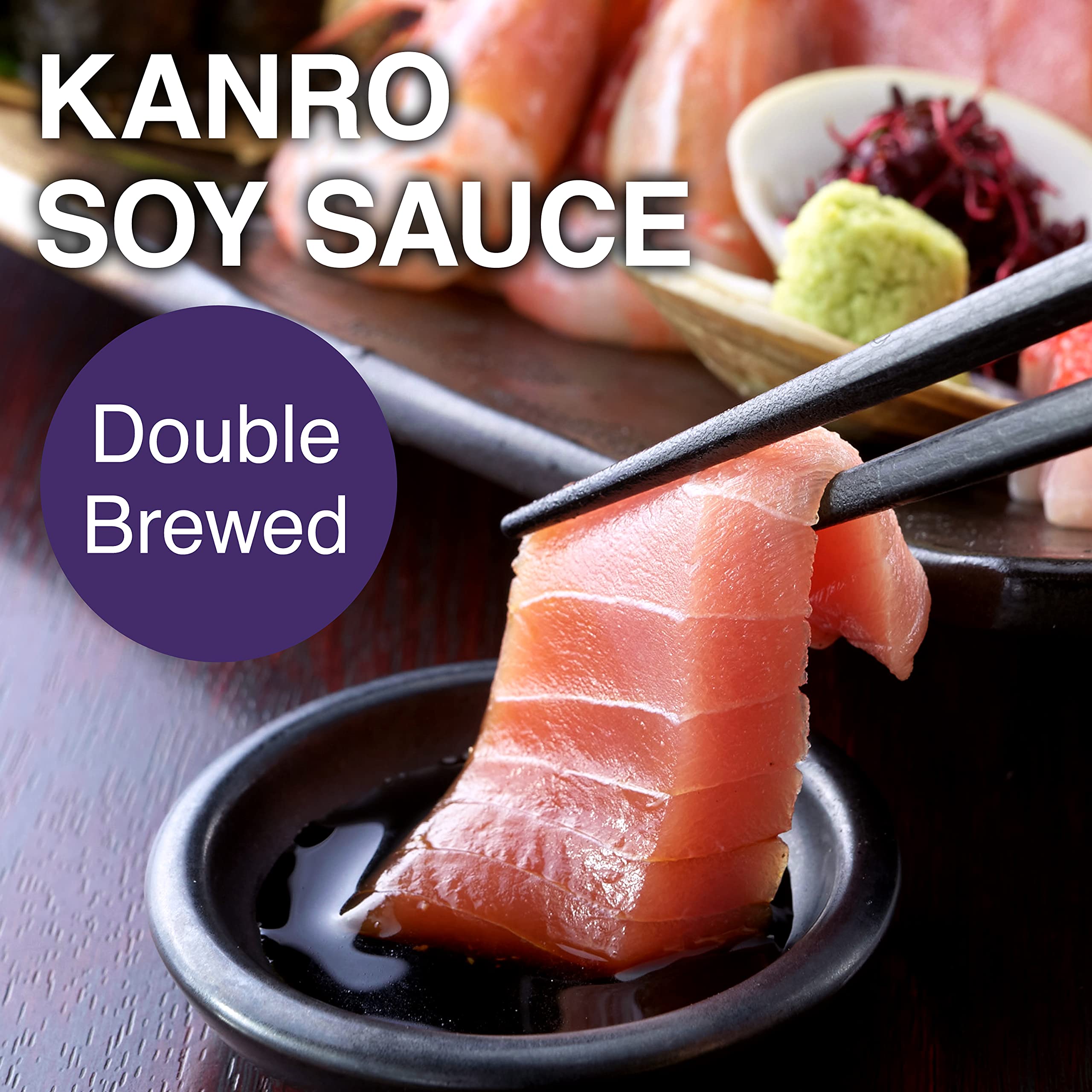 Soy Sauce Double Brewed Vintage 1000 Days Aged, Japanese Artisanal Handmade, Naturally Brewed, No Additives, Non-GMO, Made in Japan(360ml)【YAMASAN】